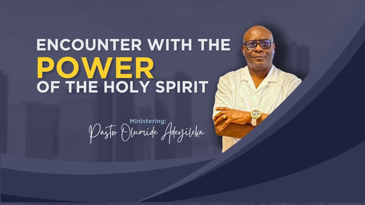 Day 01 / 30 - Encounter with the Power of the Holy Spirit - Pst ...