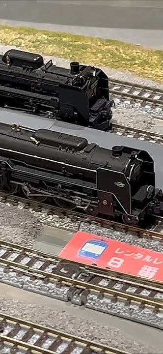 【Nゲージ】ポポンデッタで実現させたD51型とC62型の並走。#shorts #short #鉄道模型 #nゲージ #ポポンデッタ #蒸気機関車 #並走 - YouTube