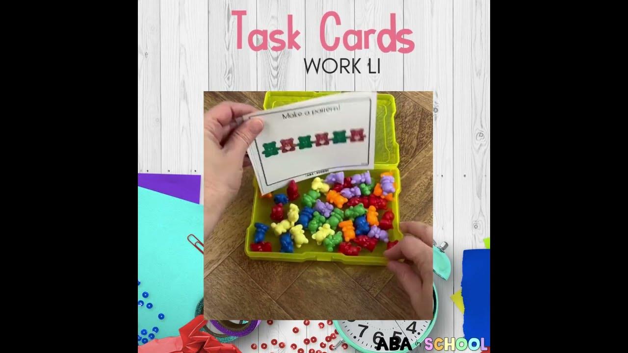 Matching and Patterns Task Boxes PREVIEW - YouTube
