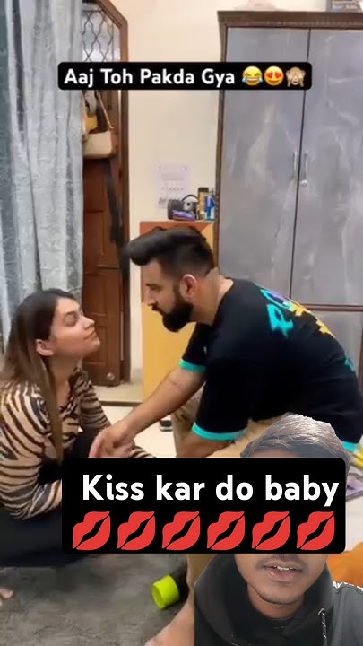 Aaj Toh Pakda Gya 🙈 #comedy #caught #rajatswati #couplecomedy #mom #funny #cutecouple #fyp - YouTube