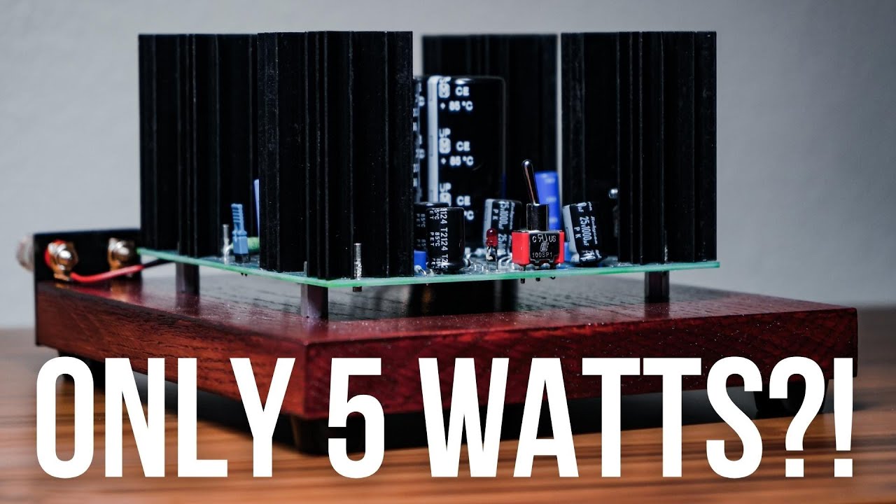 Are 5 Watts Enough? ACA Mini by Nelson Pass | DIY Amplifier - YouTube