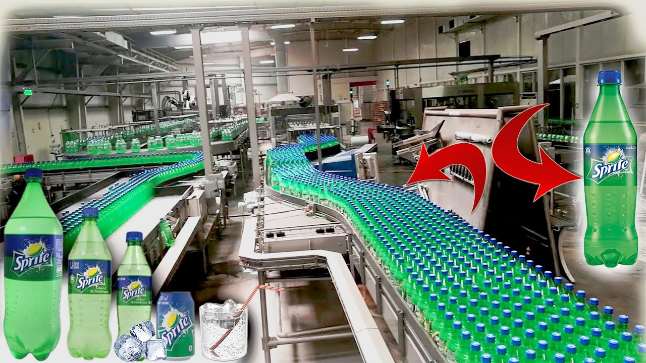 देखिये Factory में कैसे बनती है स्प्राइट (Sprite) | Sprite Making ...