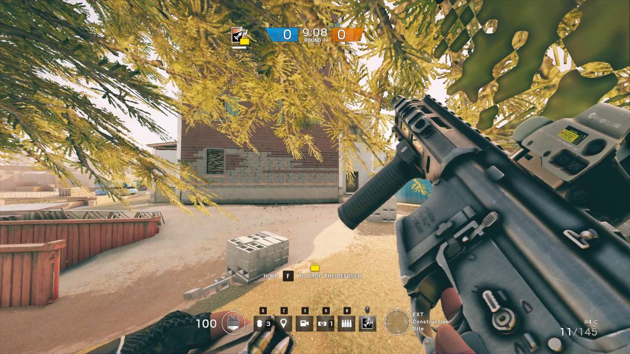 Ash R4-C 700ms Bursts, Flash Hider and Compensator - YouTube