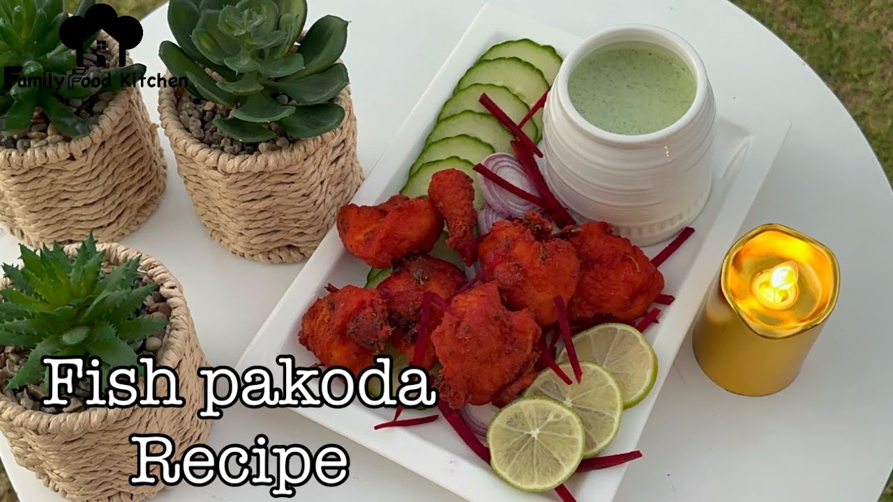 Fish pakora recipe/ Crispy fish pakoda recipe/ Amritsari fish pakoda ...