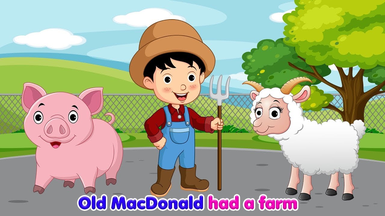 Old Macdonald Nursery Rhyme With Actions And Lyrics | Rhymes For Babies ...