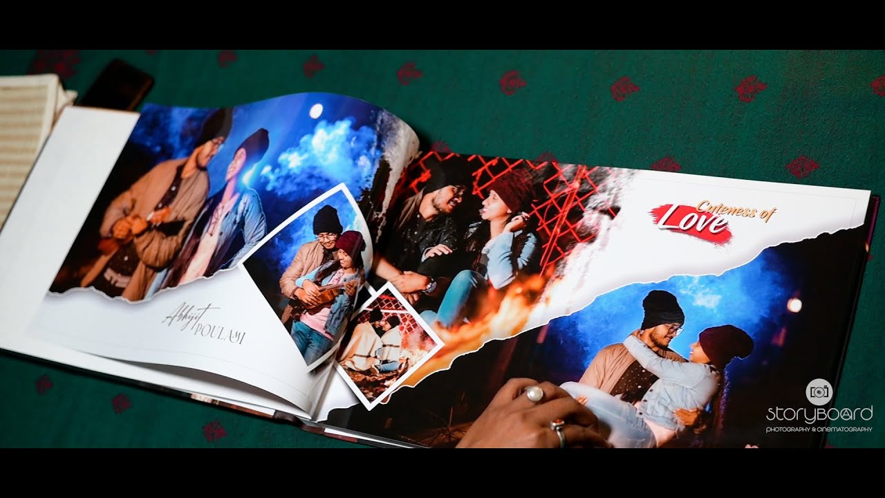 Wedding Album Demo I StoryBoard Photography - YouTube