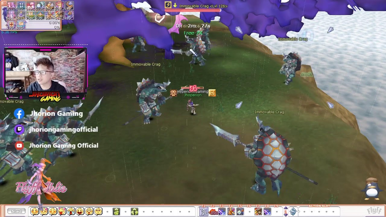 FlyFF Iblis: 60 of 365 | 130-H TRASEIA MOB - YouTube