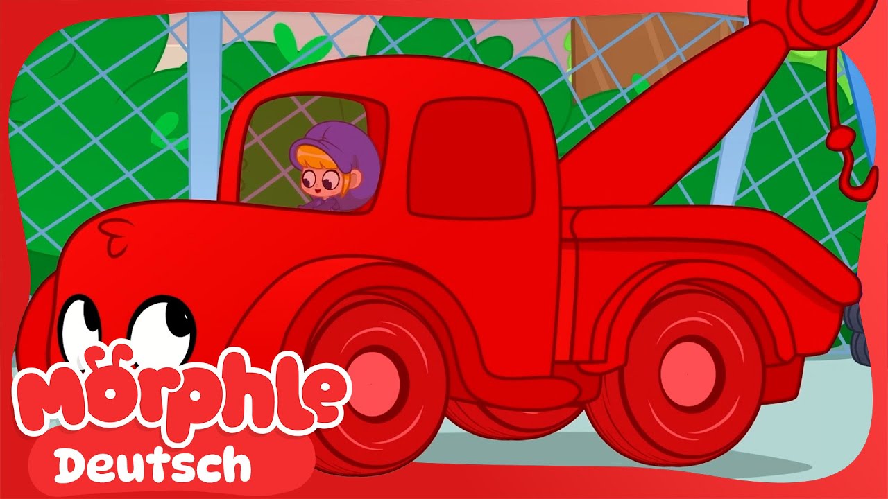 Autos abschleppen mit Farben | Cartoon für Kinder | Mila und Morphle ...