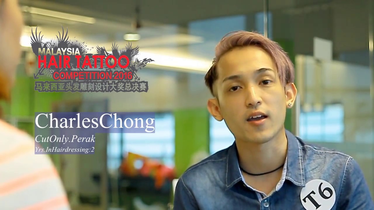 Charles Chong - Hair tattoo South East Asia Competition 2016 - YouTube