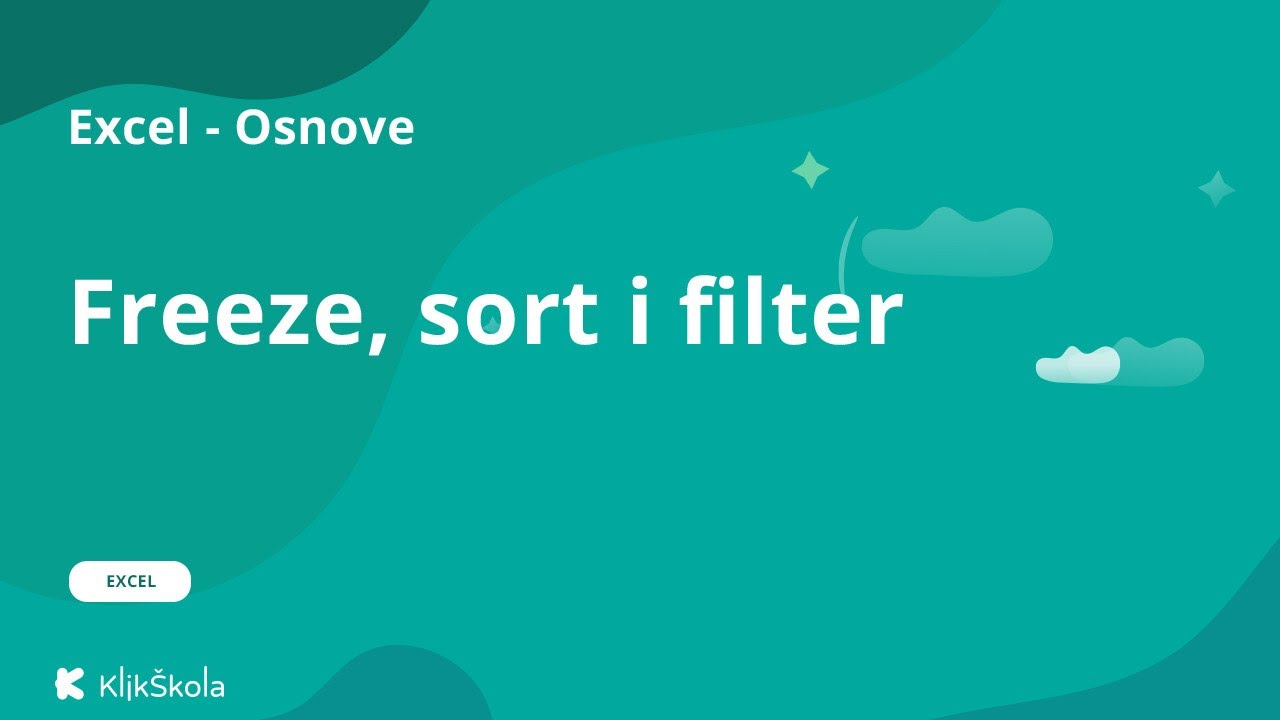 5 Freeze Sort I Filter U Excel u YouTube 5-freeze-sort-i-filter-u-excel-u-youtube