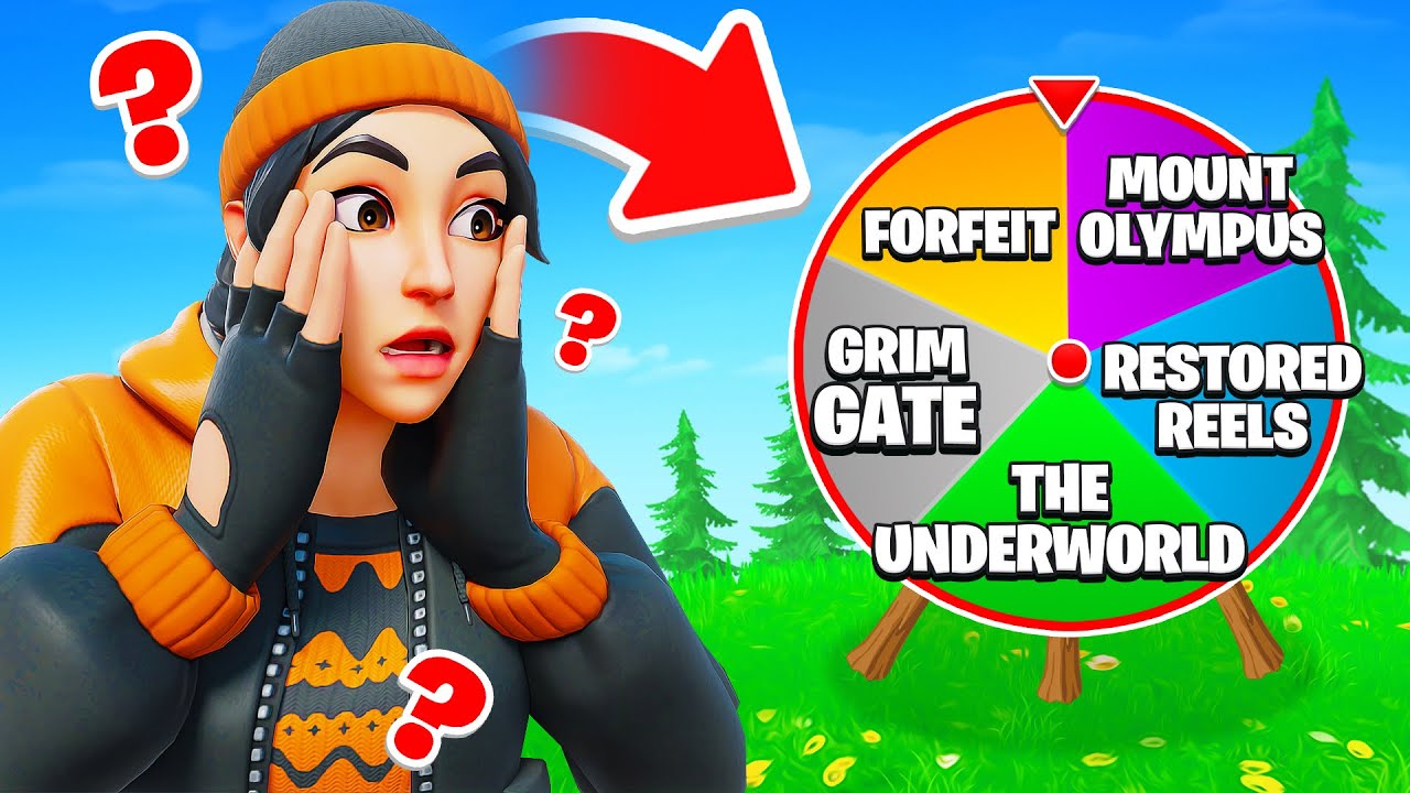 The RANDOM LOCATION Challenge in Fortnite! (Chapter 5) - YouTube