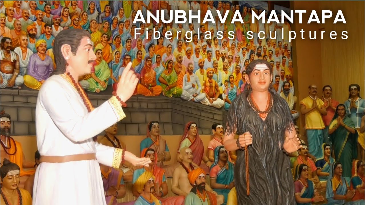 Anubhava Mantapa | Cement & Fiberglass sculptures | Basava Sharana Art ...