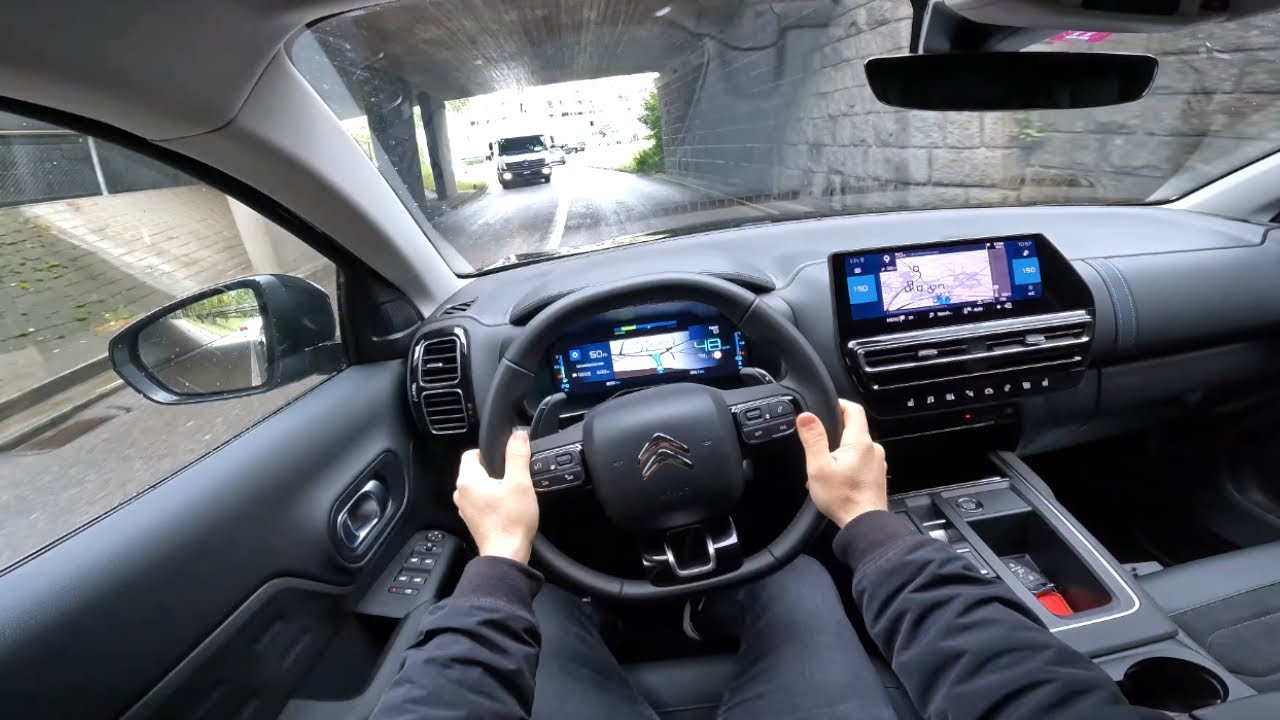 2022 Citroen C5 Aircross Hybrid Test Drive | Ambience Binaural Sound ...