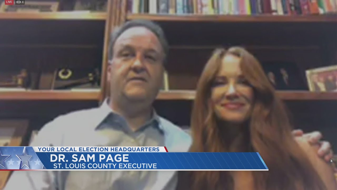 St. Louis County Executive Dr. Sam Page wins Democratic primary - YouTube