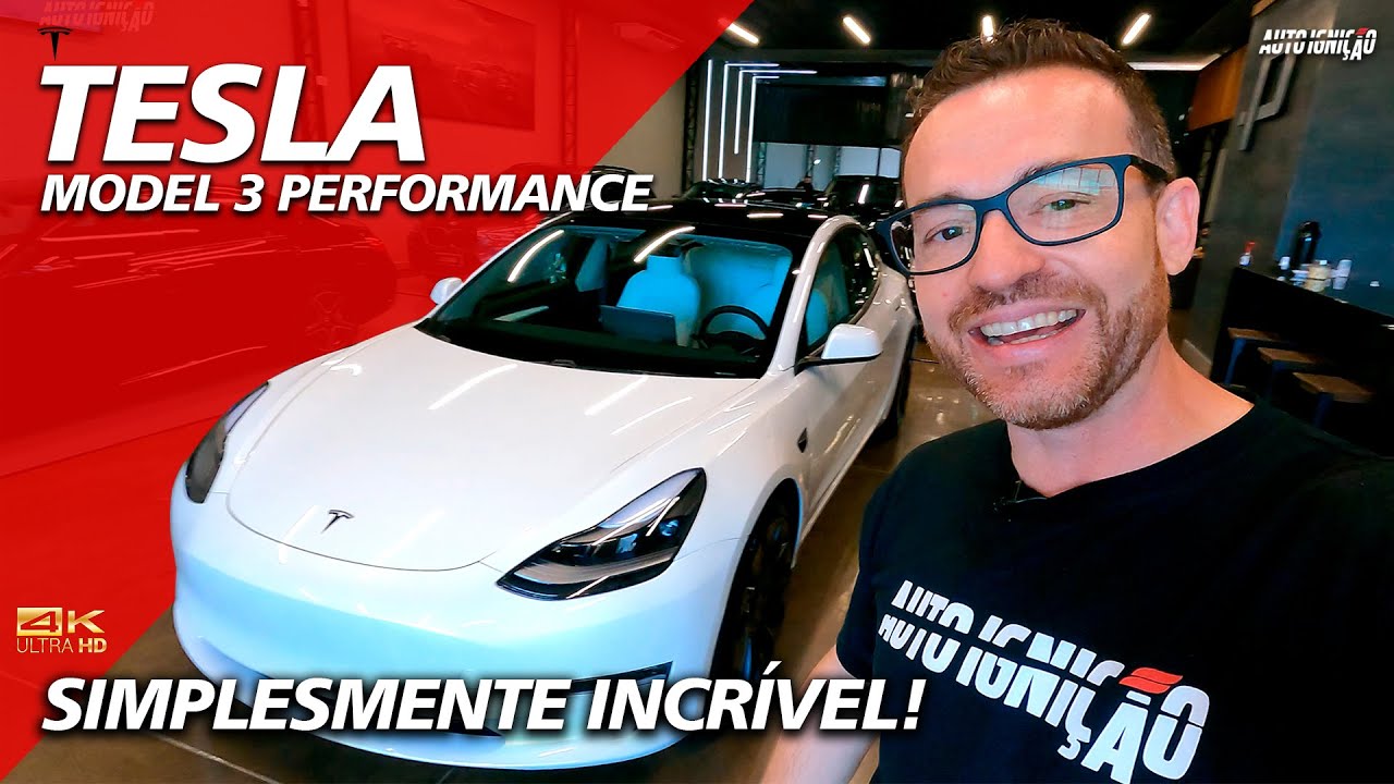 TESLA MODEL 3 PERFORMANCE - INCRÍVEL! 0-100 3,88s - YouTube