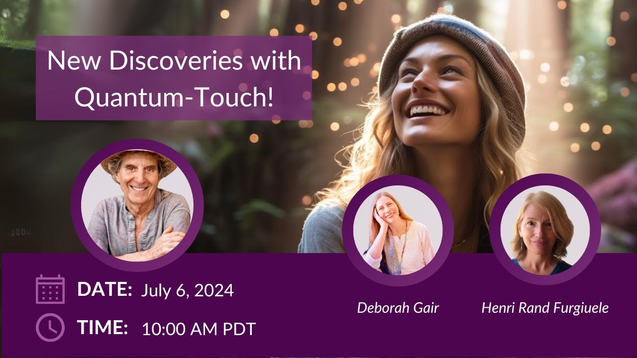 New Discoveries with Quantum-Touch Free Webinar - YouTube