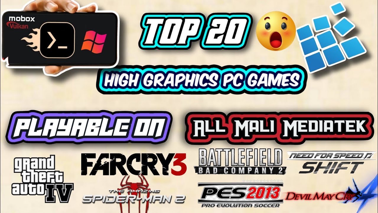 Mobox/Exagear | 🔥Top 20 Best PC Games Playable On Mali Mediatek Devices ...