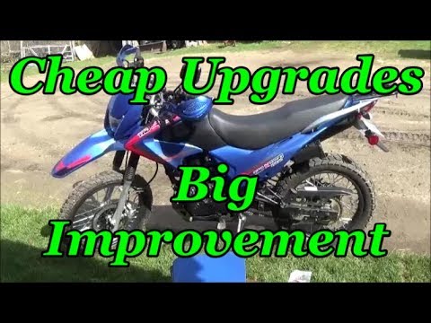 $22 In Tbr7 Upgrades Sprocket And Carb Jet - YouTube