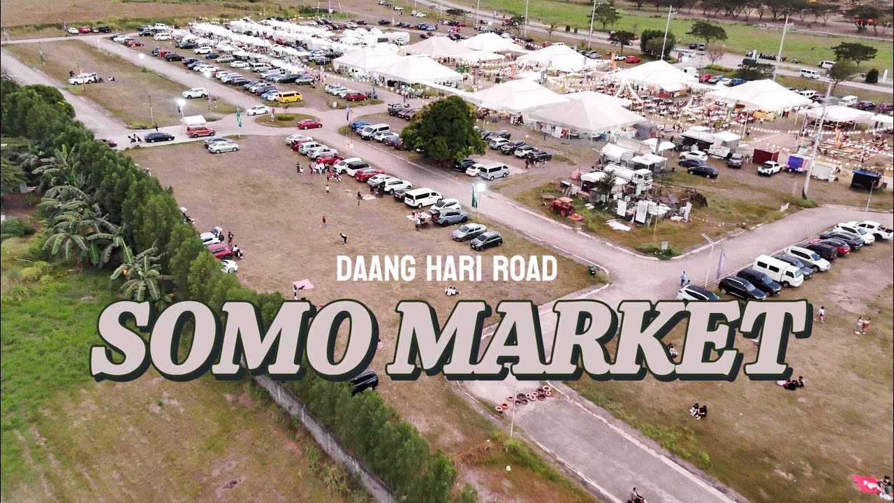 Camping Vibes next to Food market | SOMO Daang Hari Road - YouTube