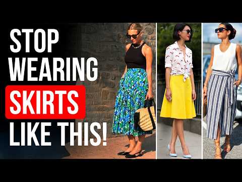 7 Skirt Styling Mistakes That Cheapen Your Look  - 60+ Women's Fashion