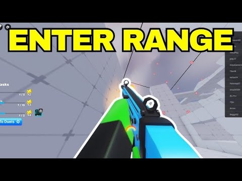 How To Go to the SHOOTING RANGE in Roblox Rivals! 🔥 Enter Practice ...