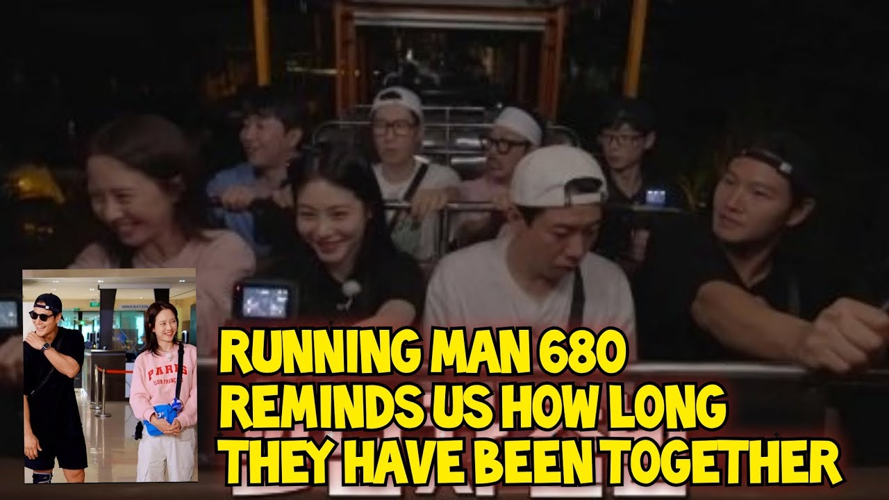 Running Man 680| Singapore memories prove they've been really all ...