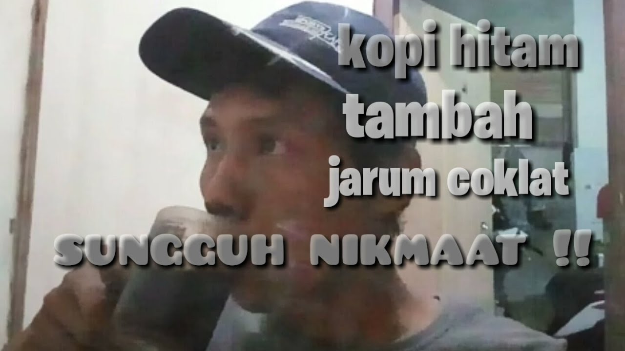 berdiam diri sama kopi hitam , + roko jarum coklat nikmaat !!! - YouTube