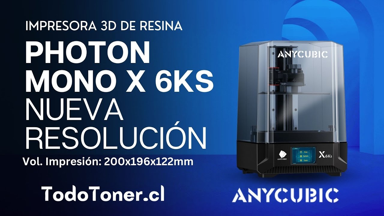 ANYCUBIC PHOTON MONO X 6Ks | IMPRIME TU REALIDAD EN 6K - YouTube