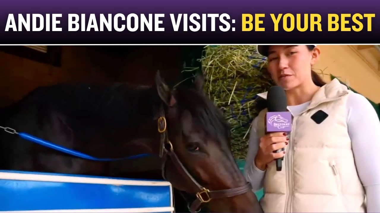 BE YOUR BEST Hangs Out with Andie Biancone at Del Mar - YouTube