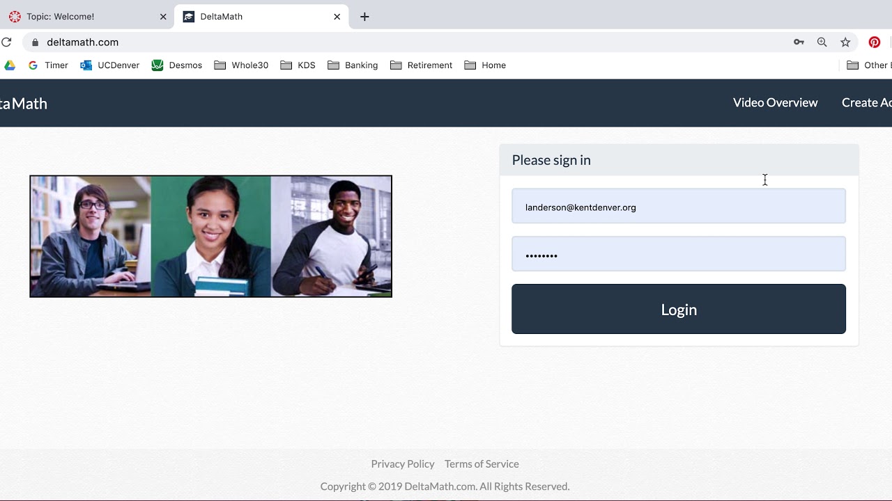 Delta Math Login YouTube delta-math-login-youtube