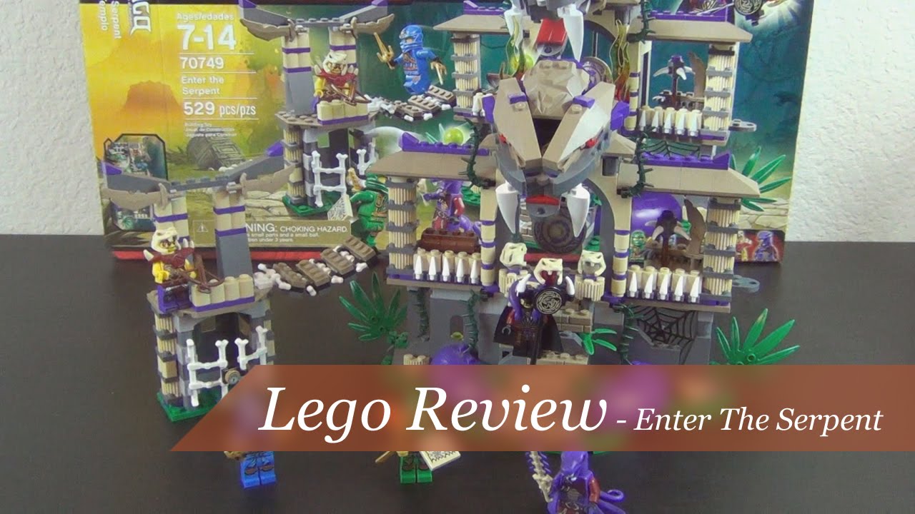 Review - Lego Ninjago Enter The Serpent Set #70749 - YouTube