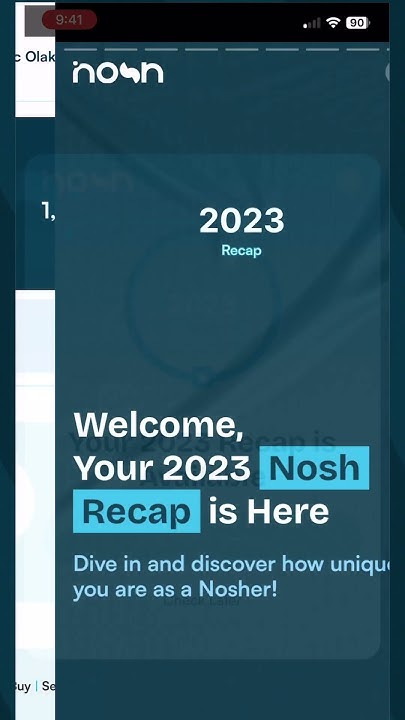 2023 Nosh App Recap - YouTube