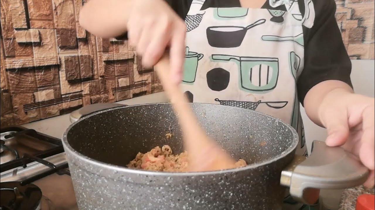 DRY SHRIMP AND RICE HOW TO COOK/ARABIC STYLE - YouTube