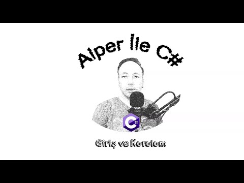 Alper ile C# - B001 - Giriş ve Kurulum #dotnet #csharp