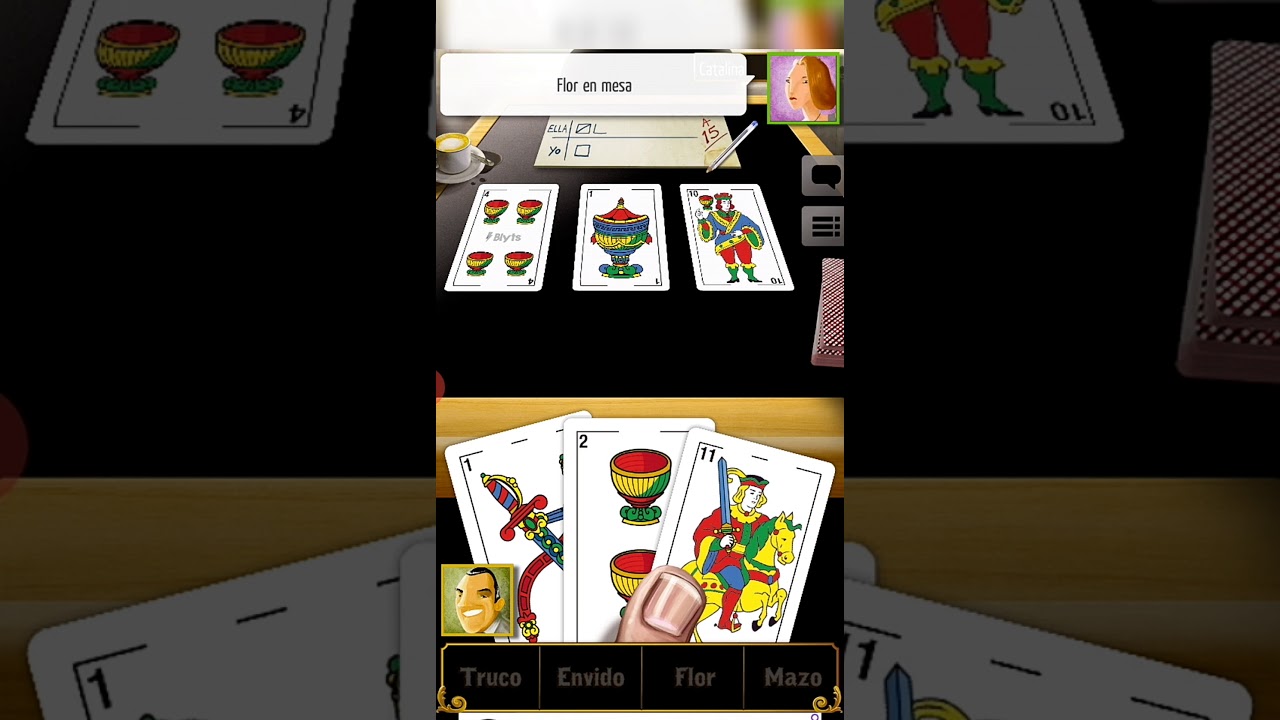 Gameplay 🃏🃏🃏Truco argentino ( card game ) - YouTube