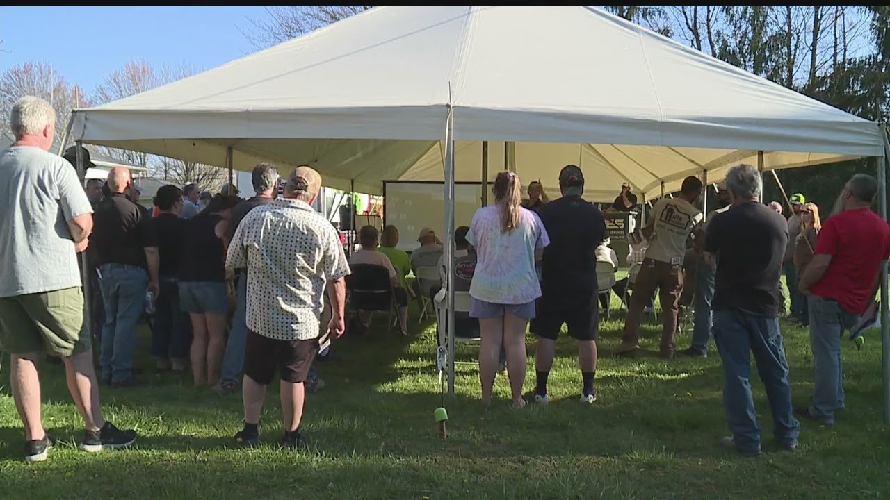 Mathews Local Schools auctions off 115 acres of land - YouTube