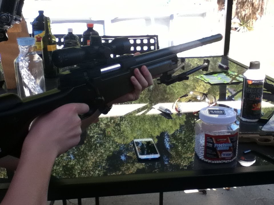 Backyard Airsoft Shooting - YouTube
