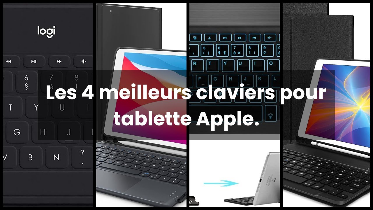 Clavier tablette apple: Les 4 meilleurs claviers pour tablette Apple ...