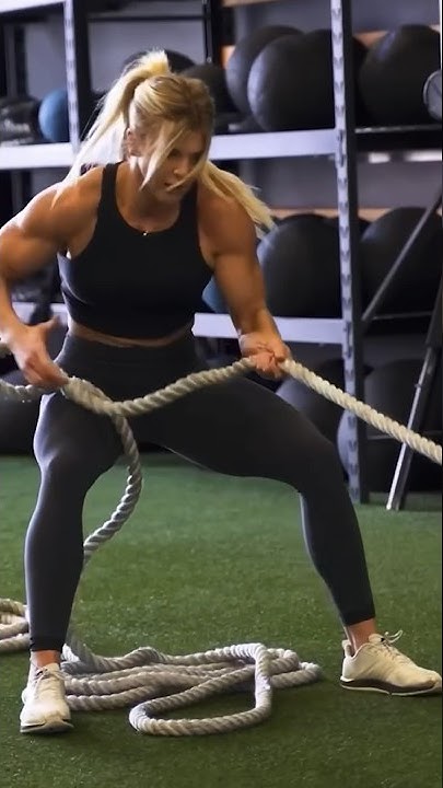 Unbeatable Girl🔥brooke Ence Workout Motivation Short Female Crossfit