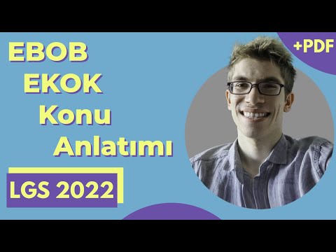 LGS Ebob, Ekok Konu Anlatımı (Ezbersiz Öğren!) | LGS 2022