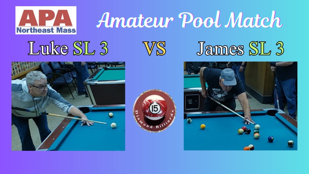 Live APA Match in 4K on 10/7 Luke Michaud SL3 vs James Castles SL3 ...