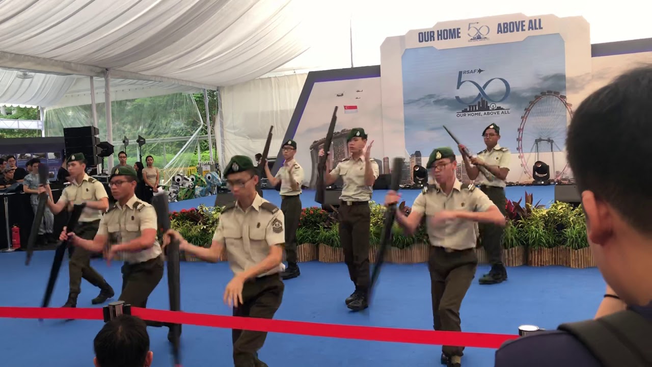 RSAF50 NCC PDS Performance (Jurong East) - YouTube