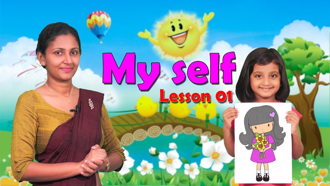 How to introduce my self for kids | English for kids | Lesson 01 - YouTube