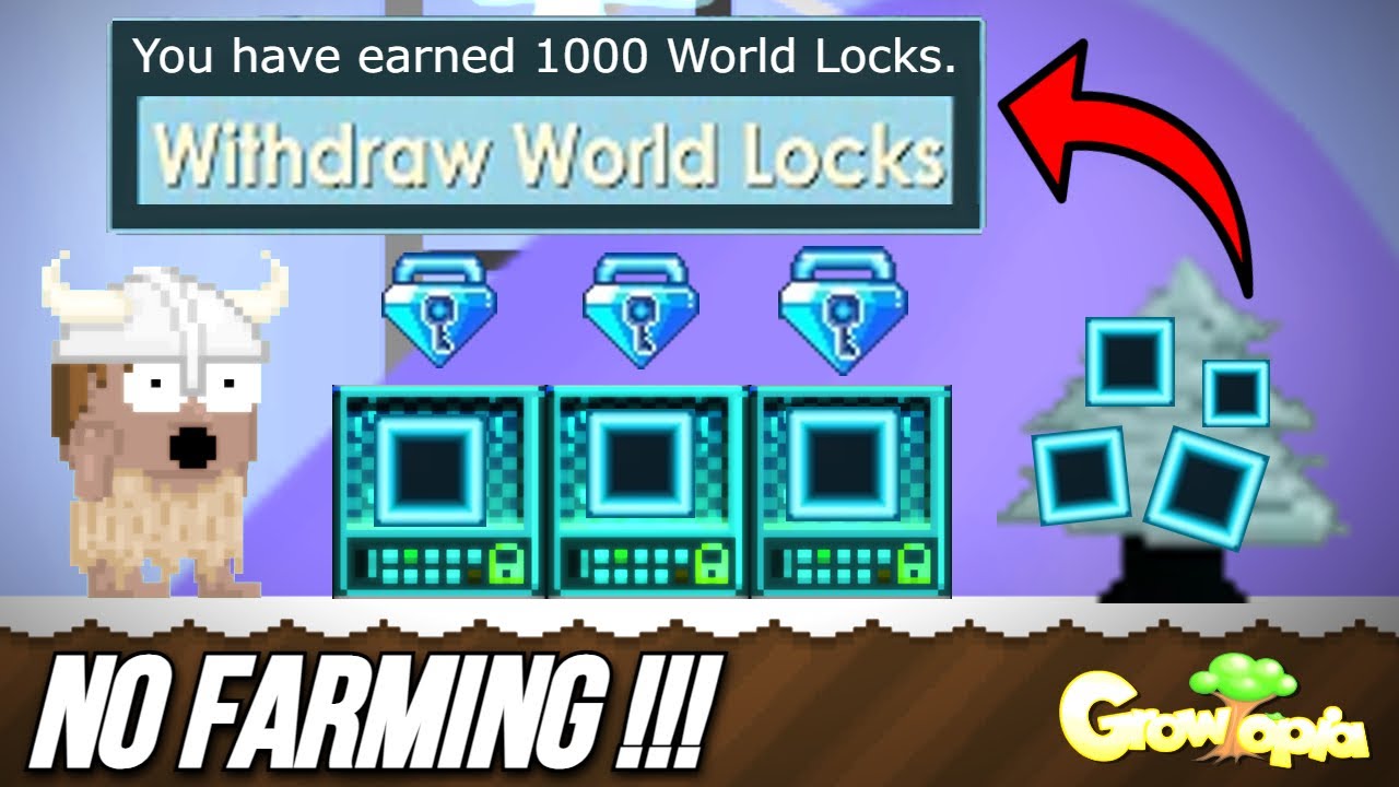 INSANE PROFIT WITH GLOWY BLOCK 🤑 LAZY PROFIT 2022 | Growtopia How To ...