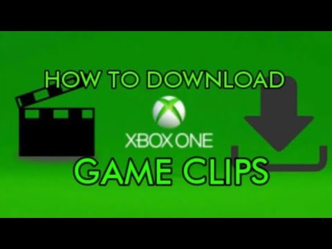 How to download Xbox one clips to camera roll - YouTube
