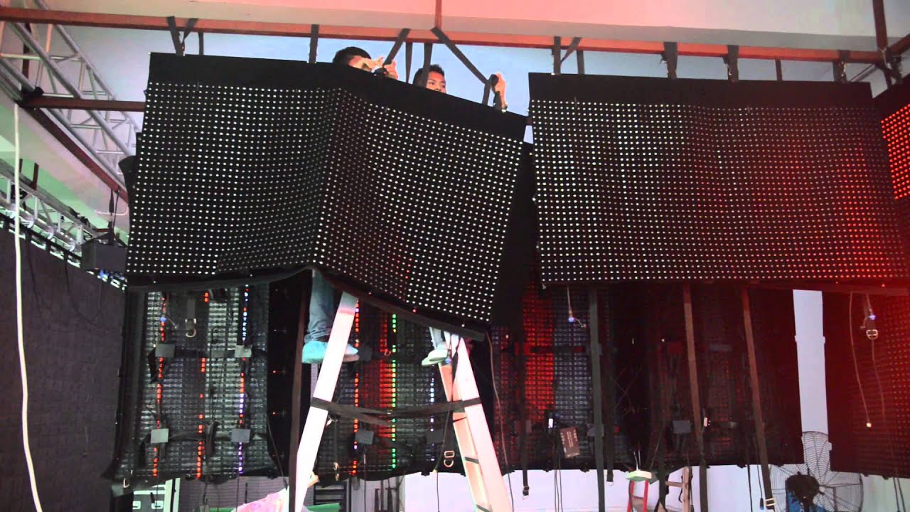 FLC-1000 P30 Flexible LED Display, LED Mesh, Big size Screen ...