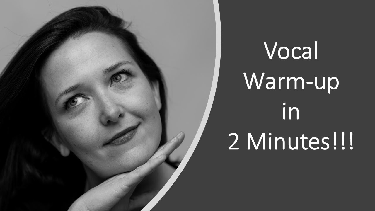 Vocal Warm Up Quickie Youtube