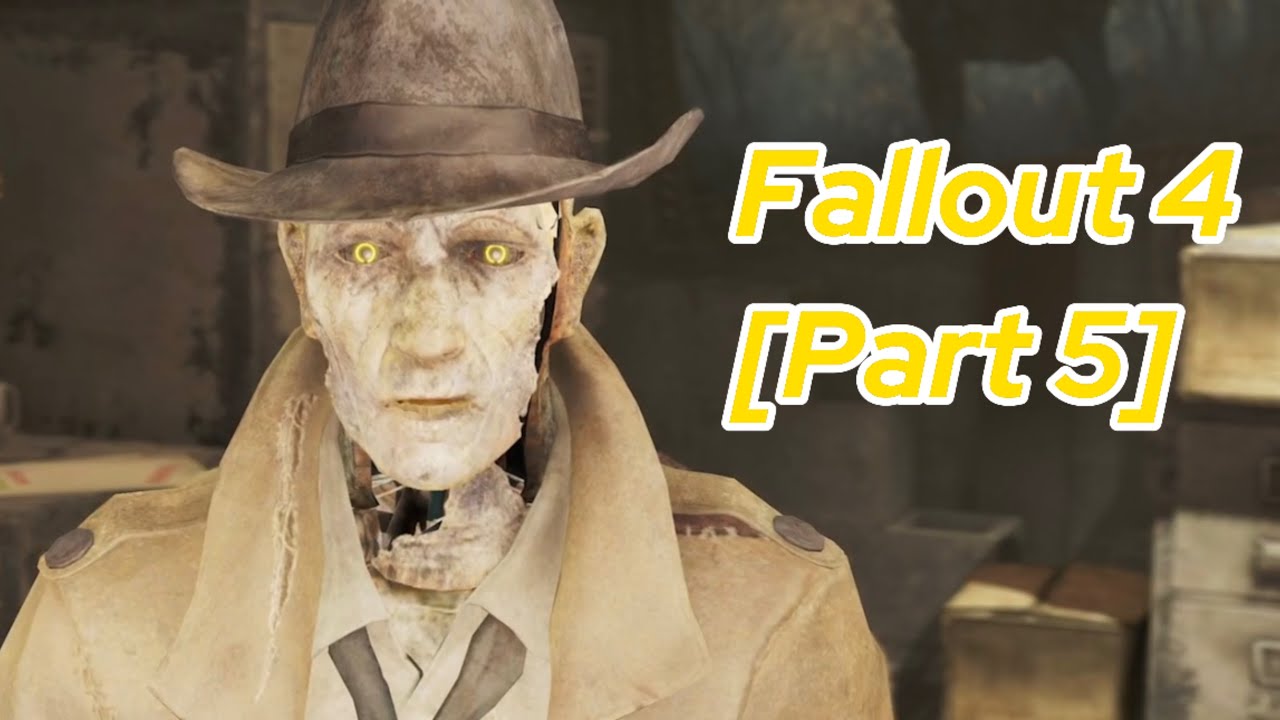 Fallout 4 [Part 5] Get Nick Valentine back to Diamond City - YouTube