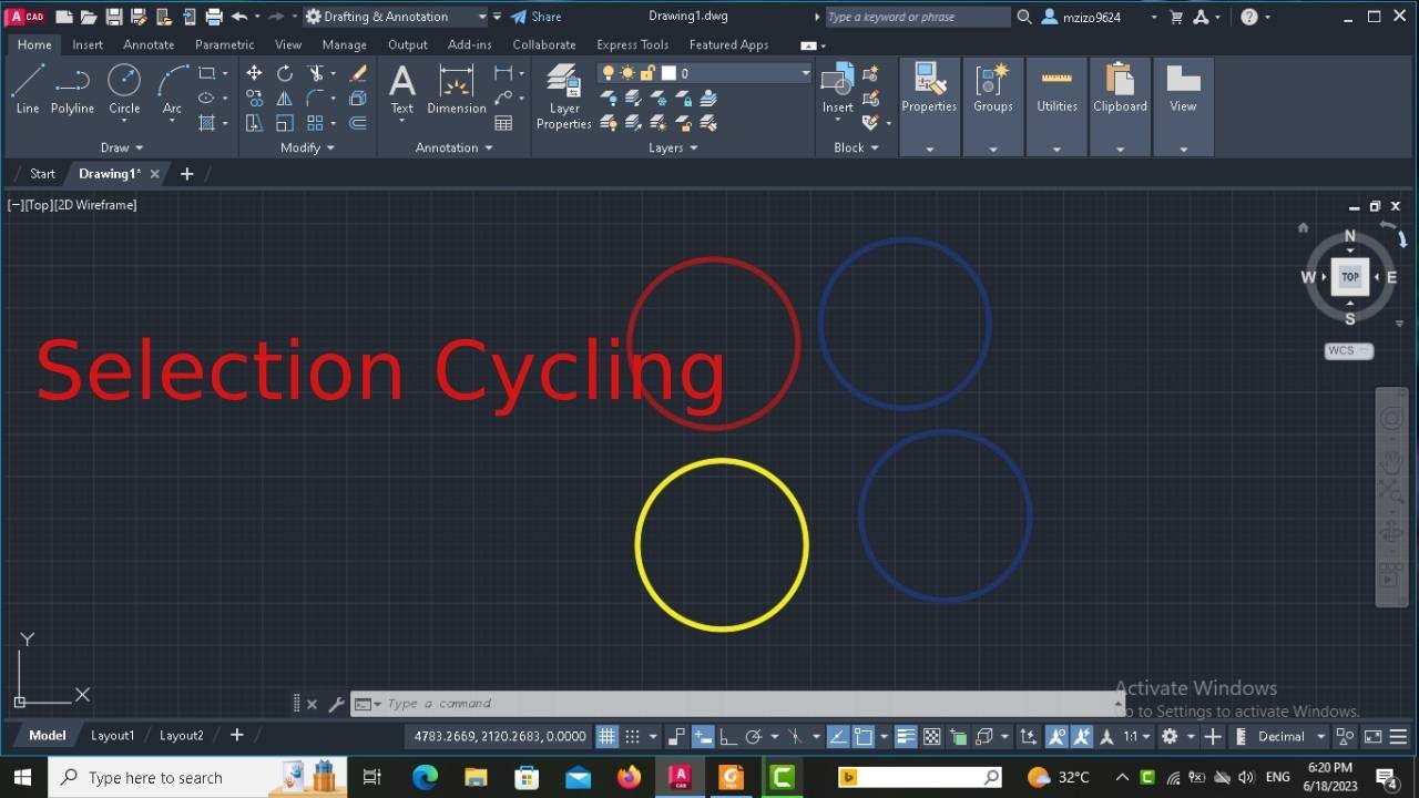 Selection Cycling AutoCAD YouTube selection-cycling-autocad-youtube
