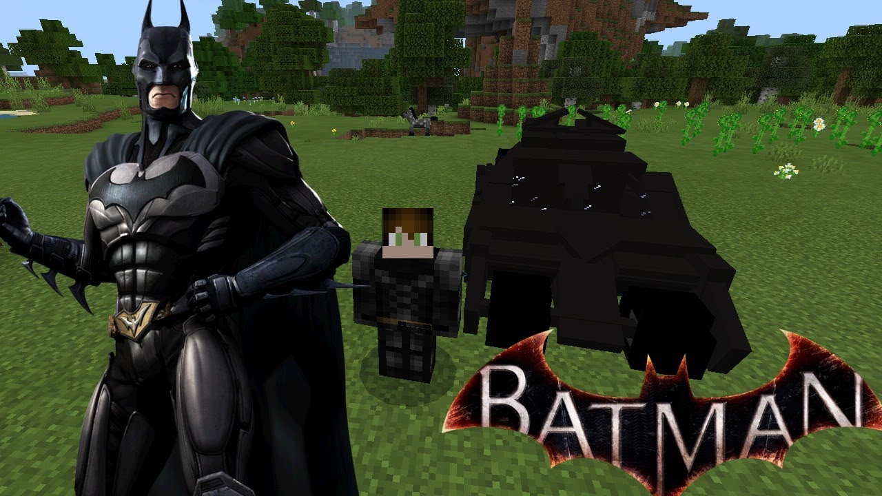 Batman addon/Minecraft PE /1.11.0,1.12.0,1.13.0/ - YouTube